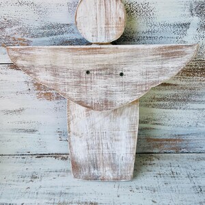 Rustic Wood Distressed Handmade Christmas Angel - Etsy