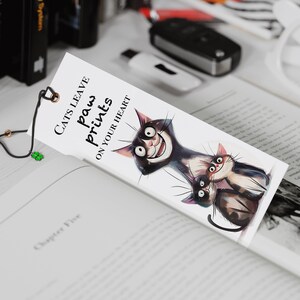 Bookmarks for Cat Lover's Gift, 12 Printable Bookmarks, Whisker Wisdom ...