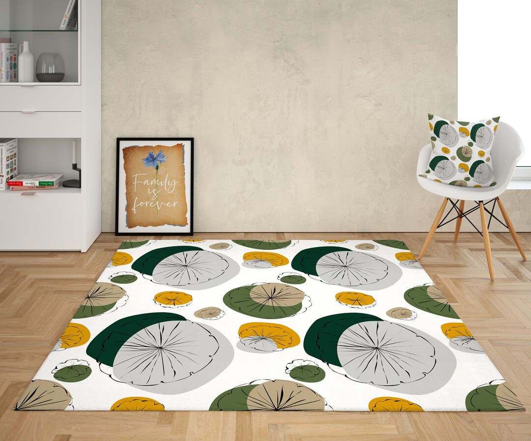 Boho Chic Area Rugs, Abstract Area Rug, 24x36in, 36x60 In, 48x72 In ...