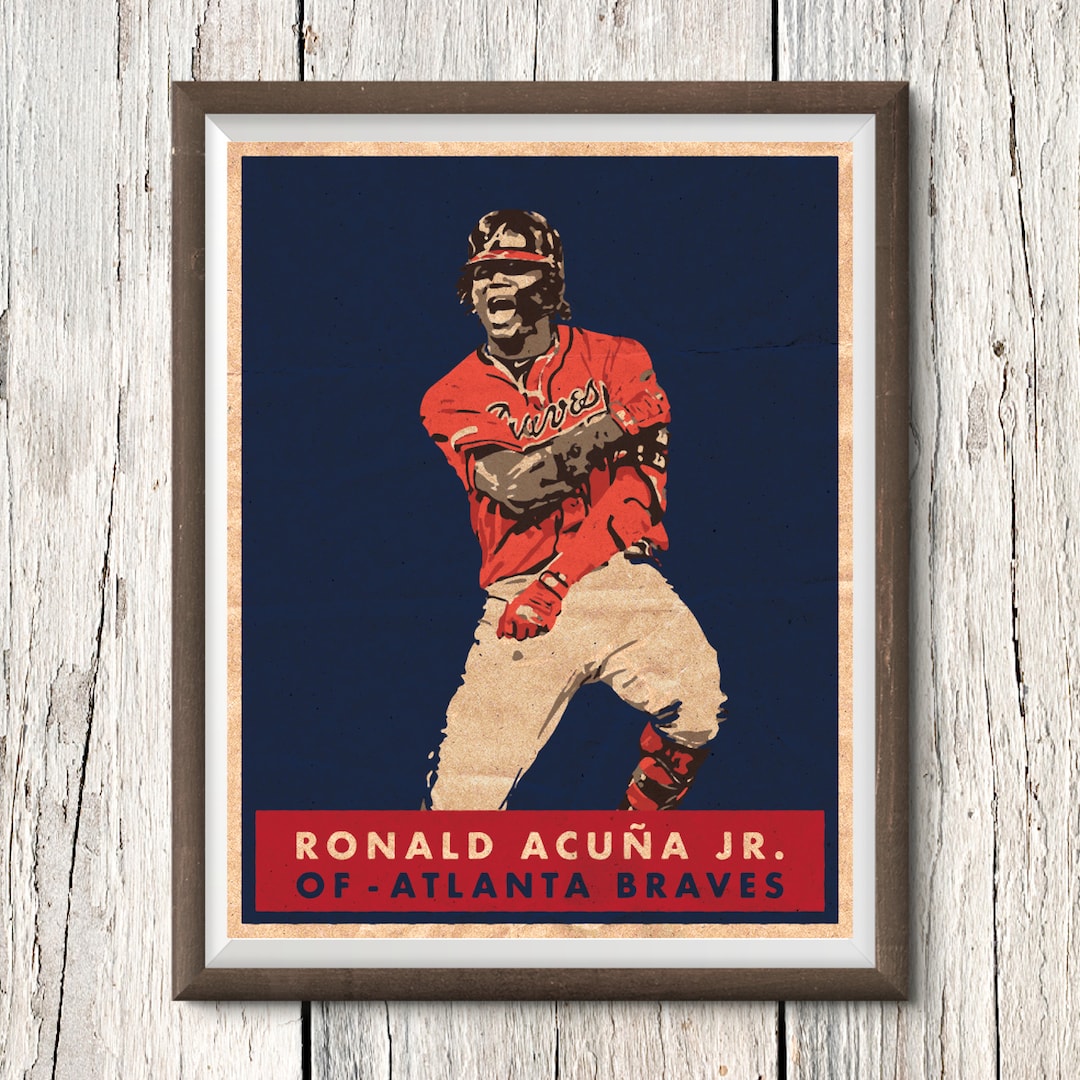 Ronald Acuña Poster Digital Print - Etsy