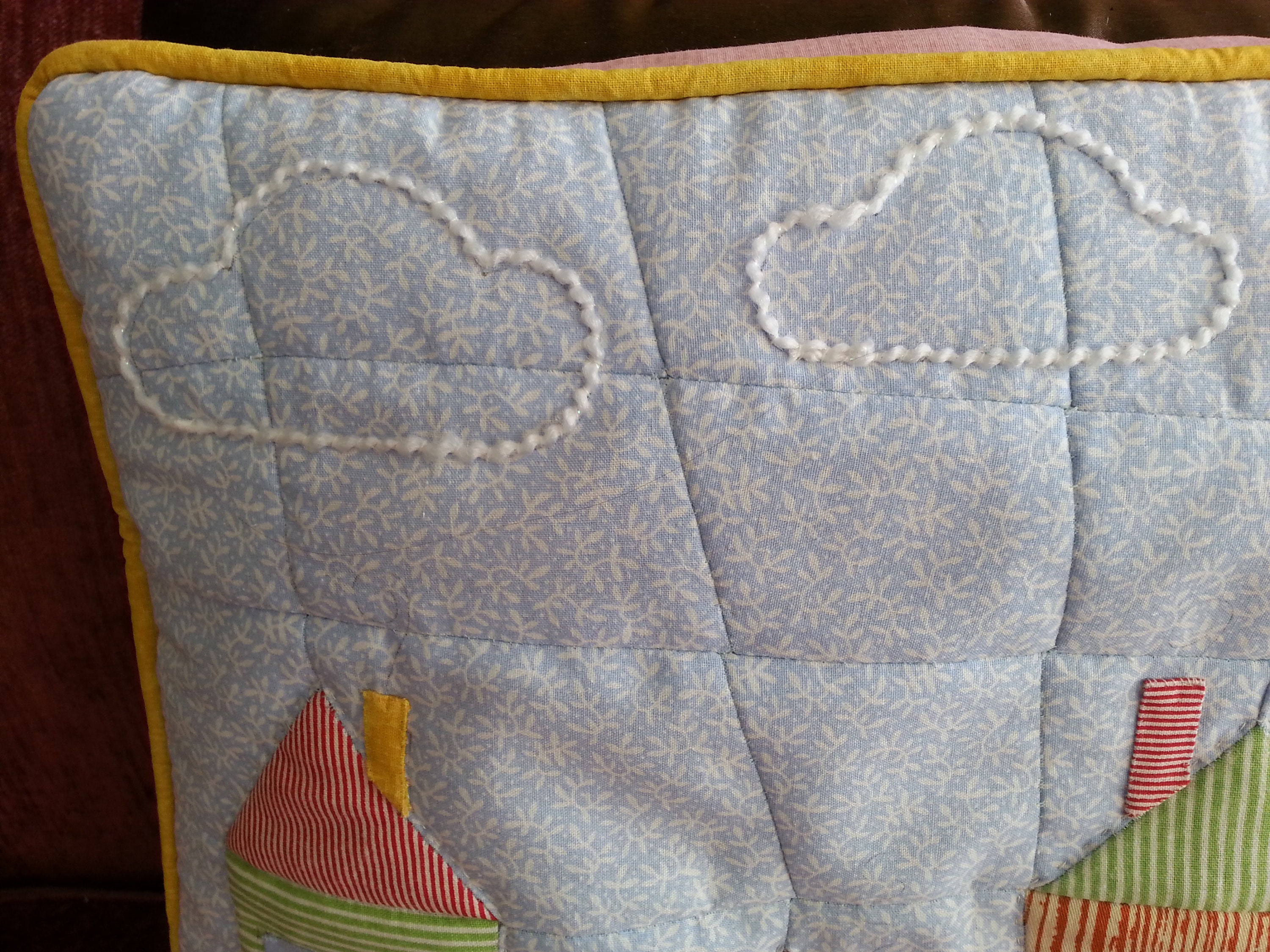 Houses Cushion Quilt Pdf Pattern - Etsy