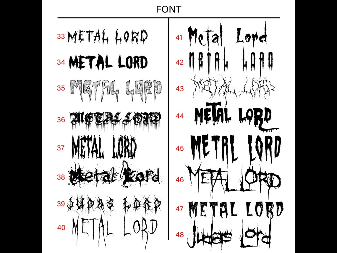 Metal Band Logo Customized Text Rock Band Personalized Unisex Tie-dye ...