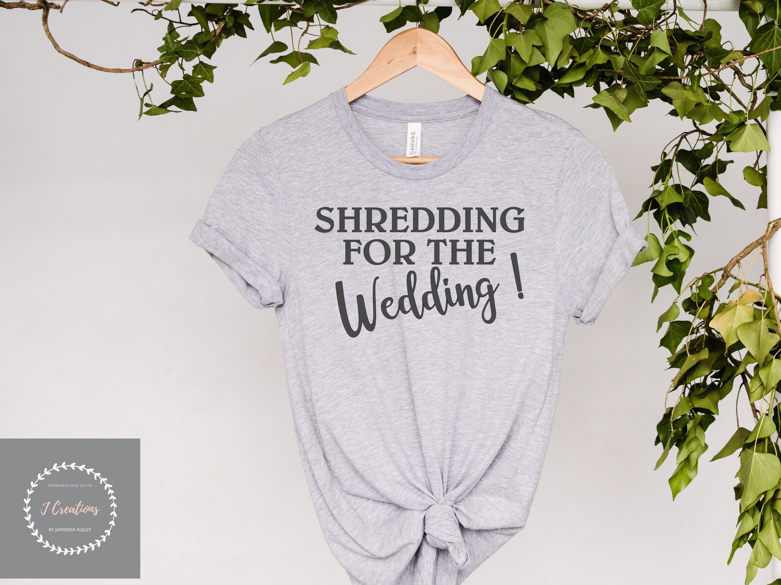 Shredding for the Wedding Shirt: Bride-to-be Gym Gift - Etsy