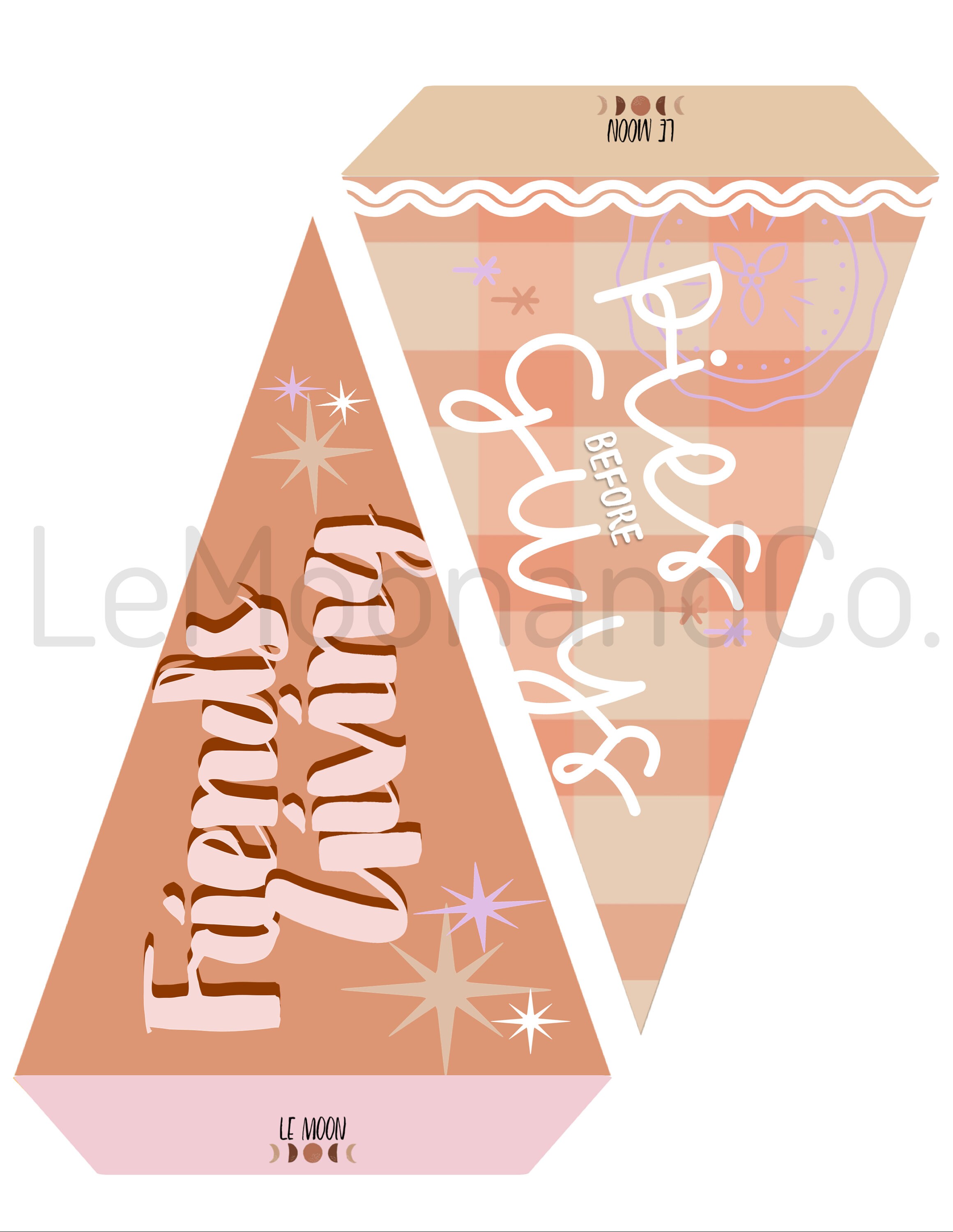 Thanksgiving/friendsgiving Pennant Flag | Printable Pennant Flag ...