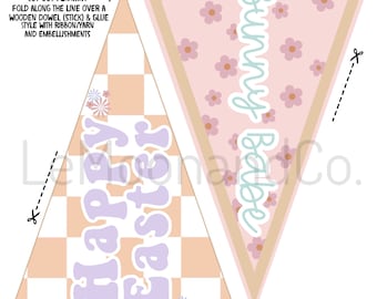 Thanksgiving Pennant Flag Printable Pennant Flag Digital - Etsy