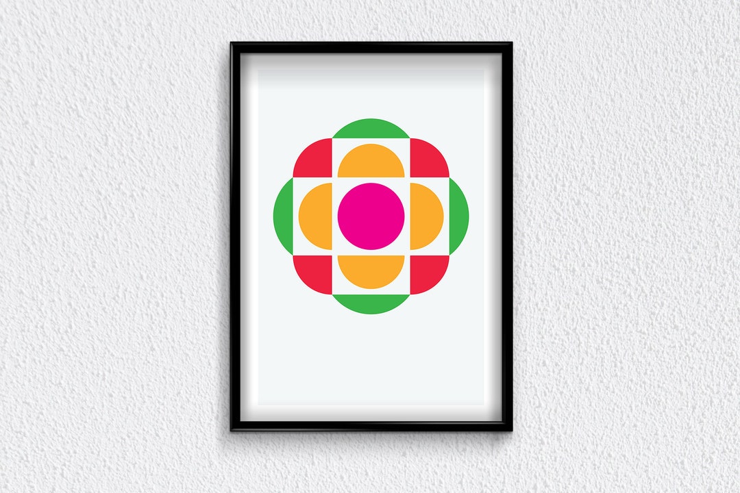 Geoart Modern Composition art Print Modern Abstract, Bauhaus Style ...