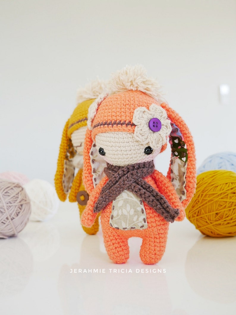 PATTERN: Dani the Bunny Amigurumi Crochet PDF Pattern | Etsy