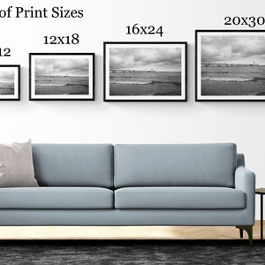 Mackinac Bridge Print, Michigan Photography, Black and White Wall Art ...