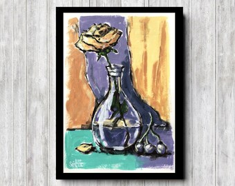 Hand Drawing Still Life - Etsy