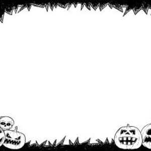 Halloween Page Borders/frame - Etsy
