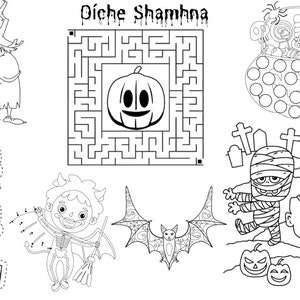 Oiche Shamhna Halloween Activty Sheets - Etsy