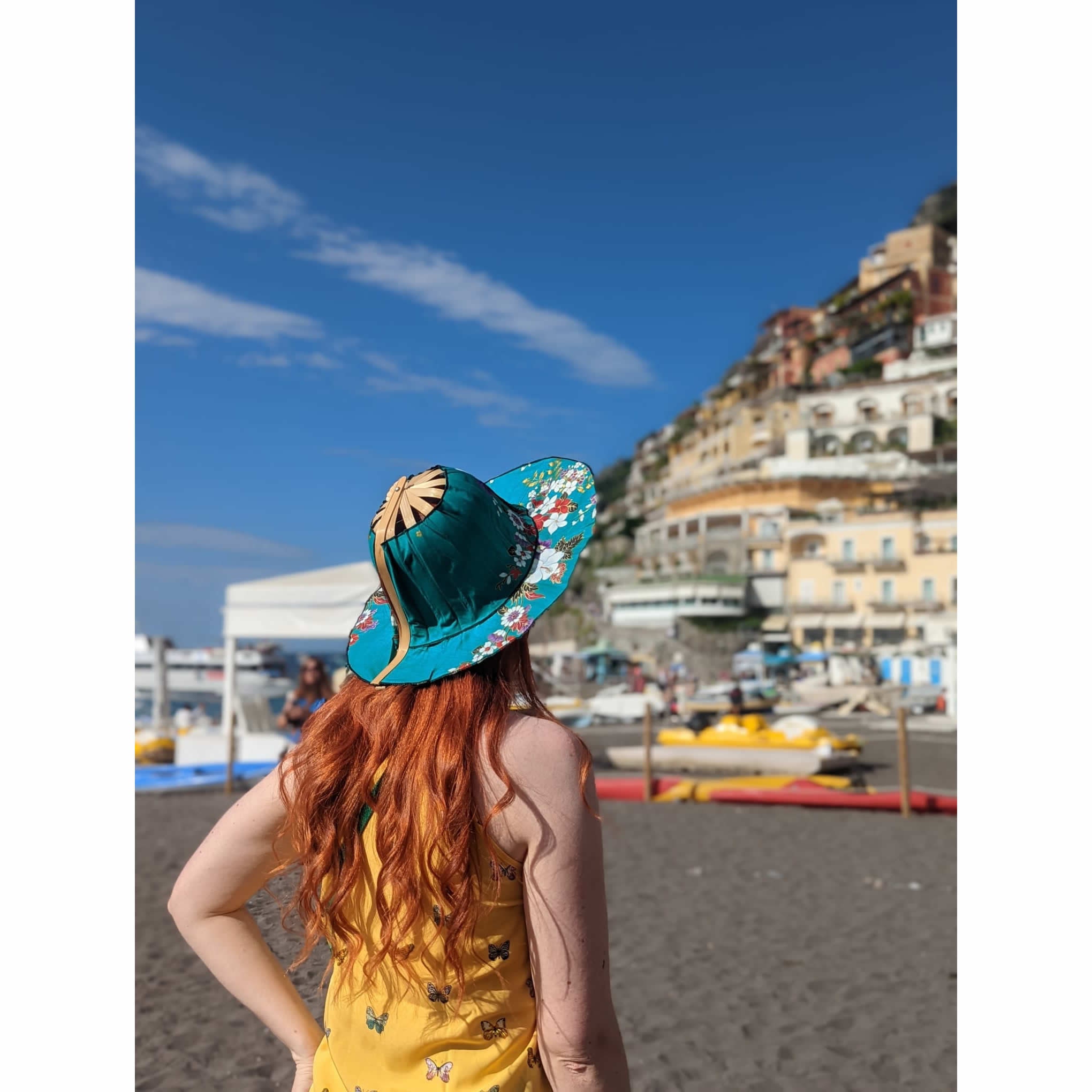 Cream Elephants Bamboo Folding Fan Hat - Etsy