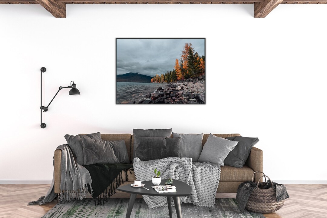 Lake Mcdonald | Glacier National Park | Fall Trees | GNP | US National ...