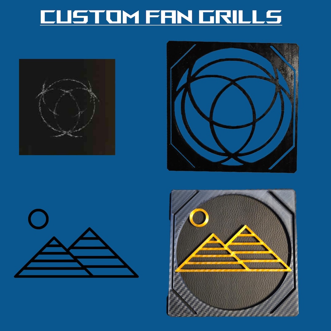 Custom Fan Grills (3 Pack) - Etsy