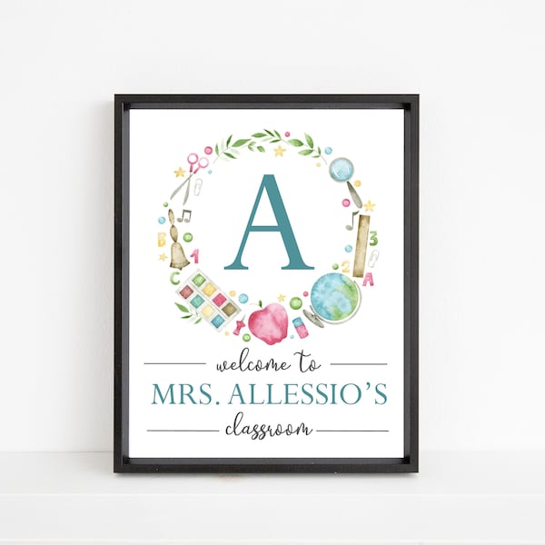 Teacher Monogram - Etsy