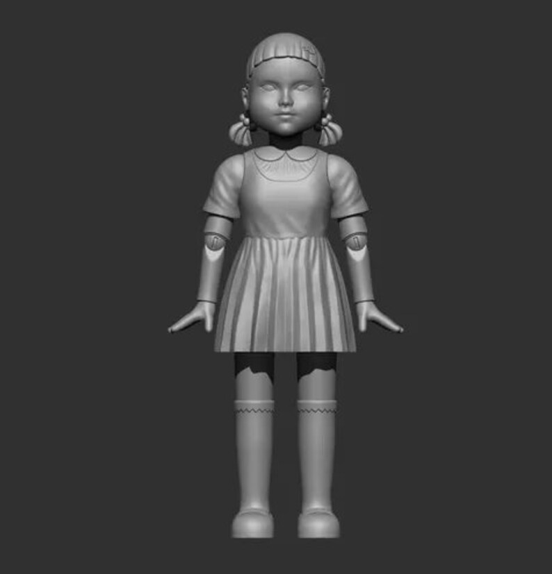 Squid Game Girl / Doll / Printable STL File / Netflix Series / | Etsy