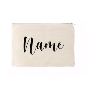 Customized Name Pouch/ Personalized Make up Bag for | Etsy