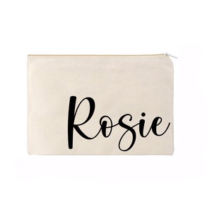 Customized Name Pouch/ Personalized Make up Bag for | Etsy