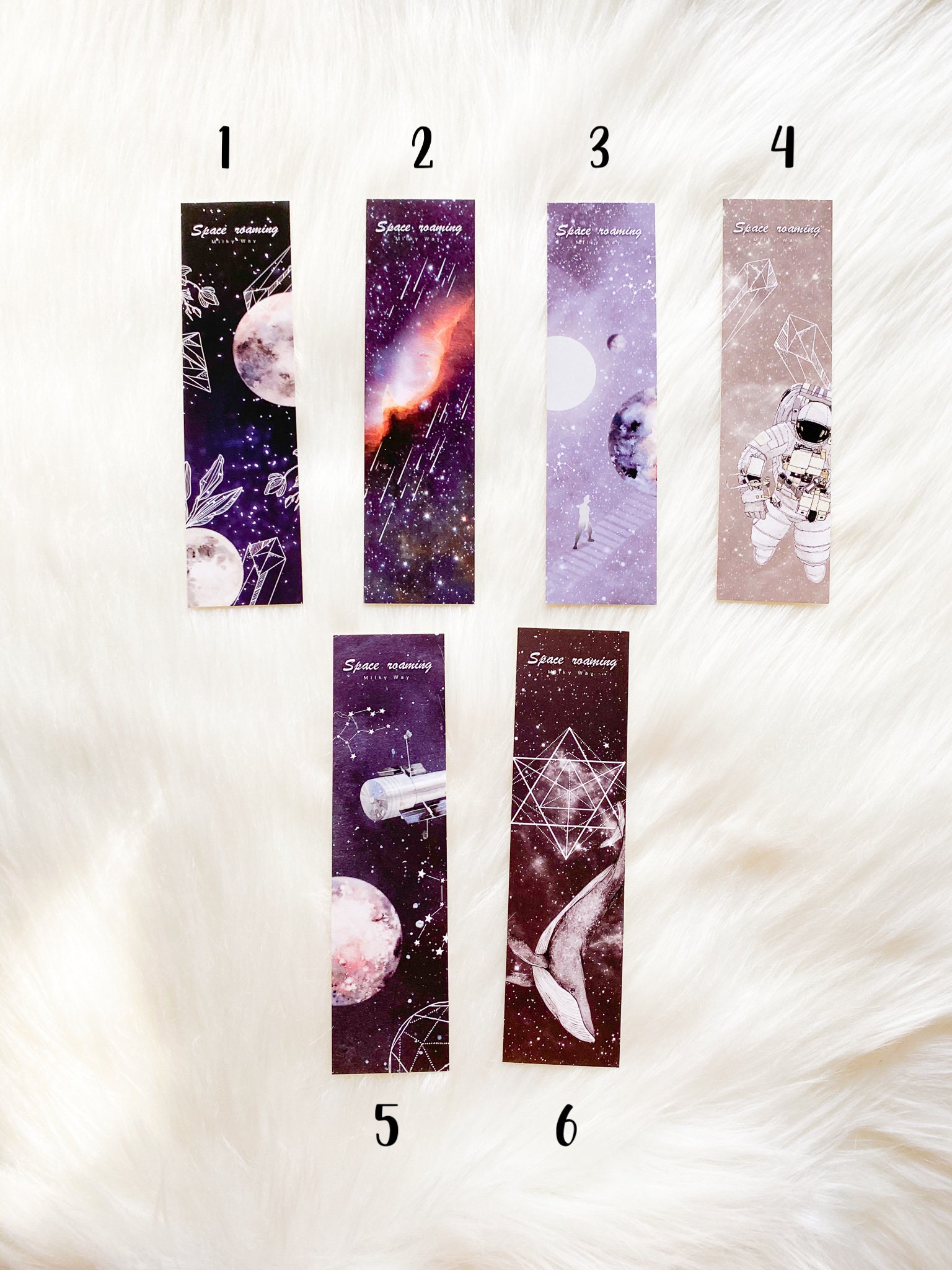 Space Bookmarks Astronaut Bookmarks Space Pocket Bookmarks - Etsy