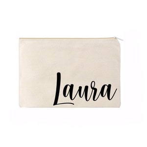 Customized Name Pouch/ Personalized Make up Bag for | Etsy
