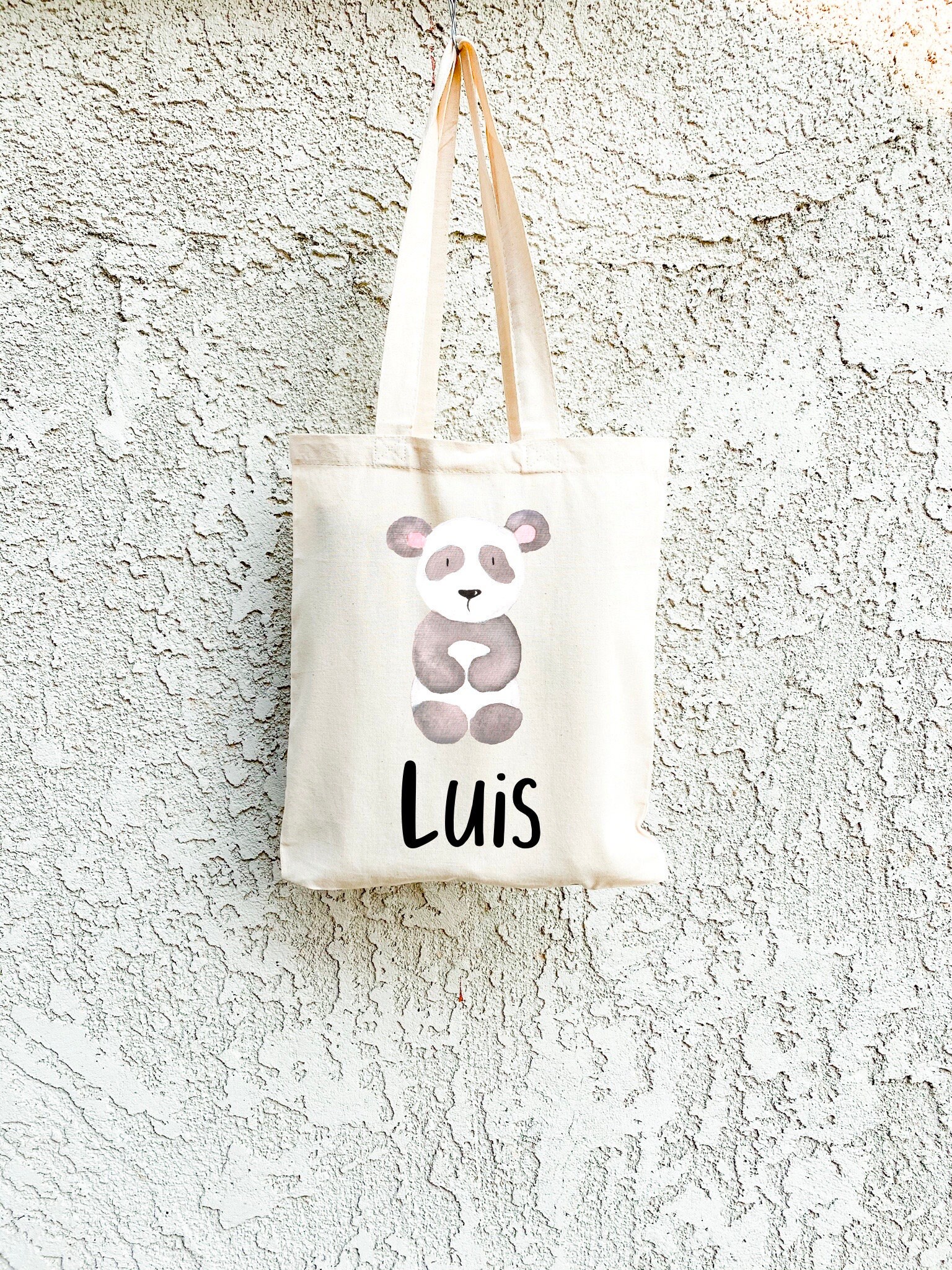 Customized Animal Tote Bag for Kids Personalized Animal Bag | Etsy