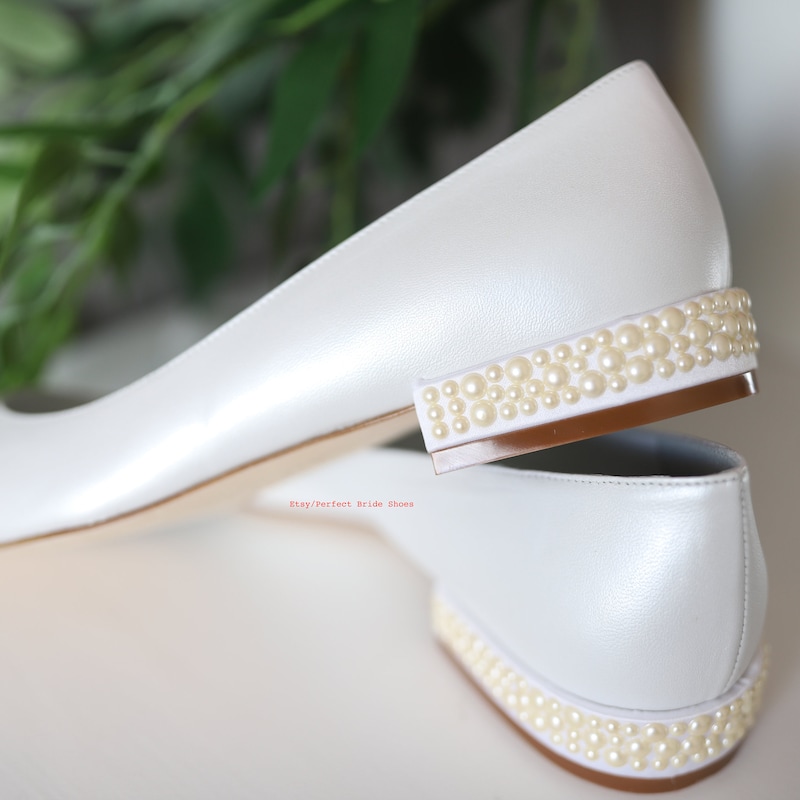 Bridal Shoes Flats - Etsy
