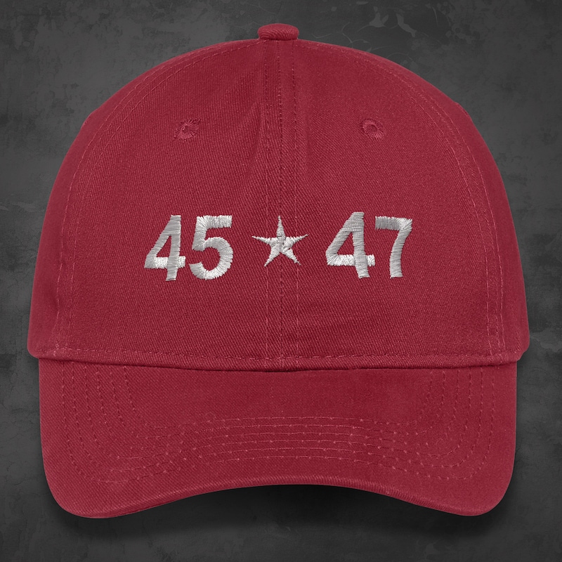 Trump 45 47 Hat - Etsy