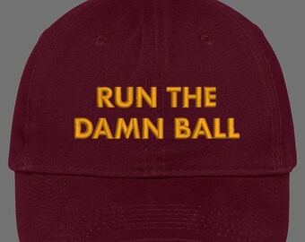 Run Damn Ball Hat - Etsy