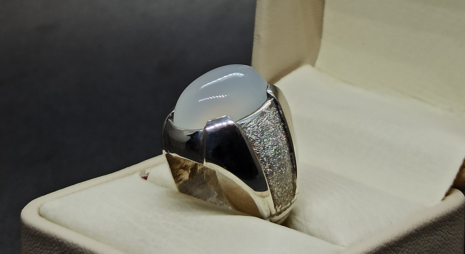 Natural Dur E Najaf Mens Ring Sterling Silver 925 Handmade - Etsy