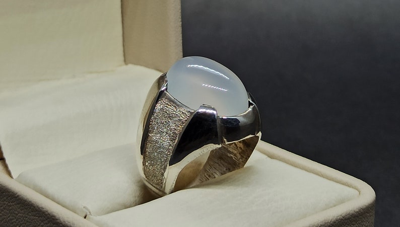 Natural Dur E Najaf Mens Ring Sterling Silver 925 Handmade - Etsy
