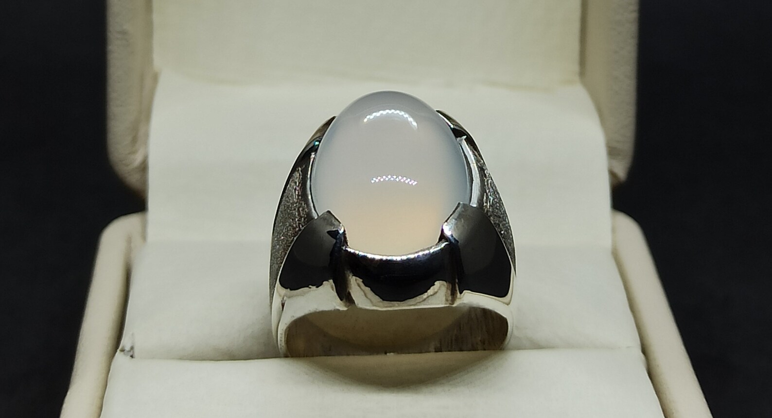 Natural Dur E Najaf Mens Ring Sterling Silver 925 Handmade - Etsy