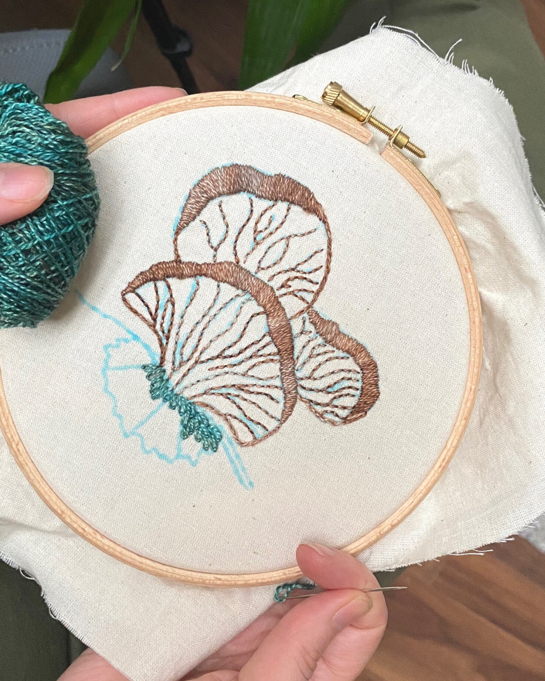 Embroidery Pattern Marvellous Mushrooms Design PDF Download - Your ...