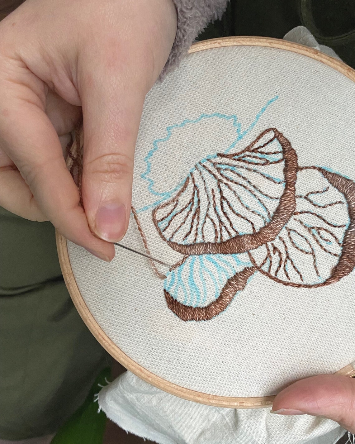 Embroidery Pattern Marvellous Mushrooms Design PDF Download - Your ...