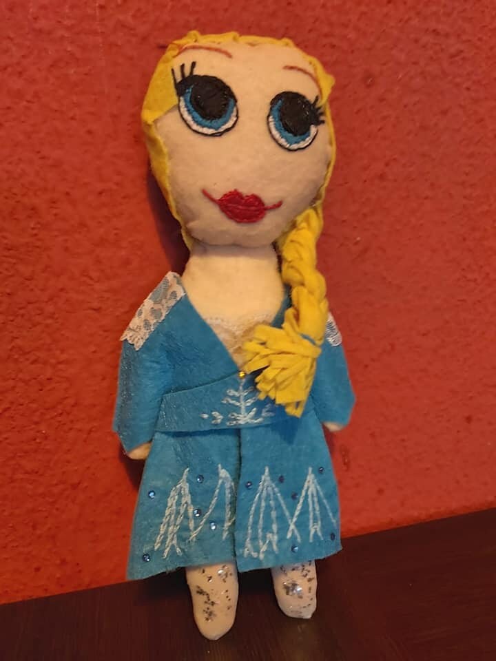 Elsa Frozen Plushie - Etsy