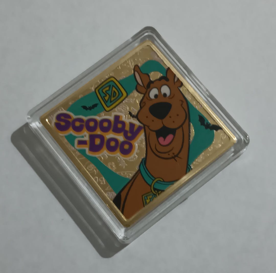 Scooby Doo Commemorative 24 Carat Gold Plated Brass Medal Officially ...