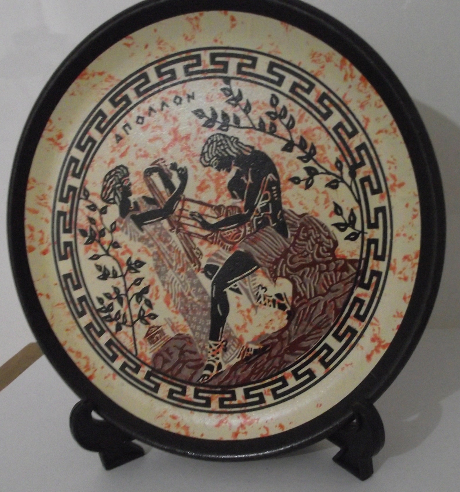 Antique Ancient Traditional Greek Mythology Ceramic Plate 19 Cm ...