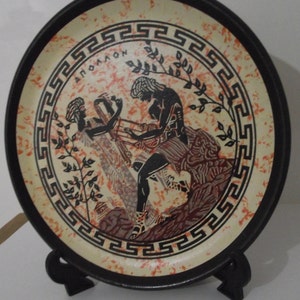 Antique Ancient Traditional Greek Mythology Ceramic Plate 19 Cm ...