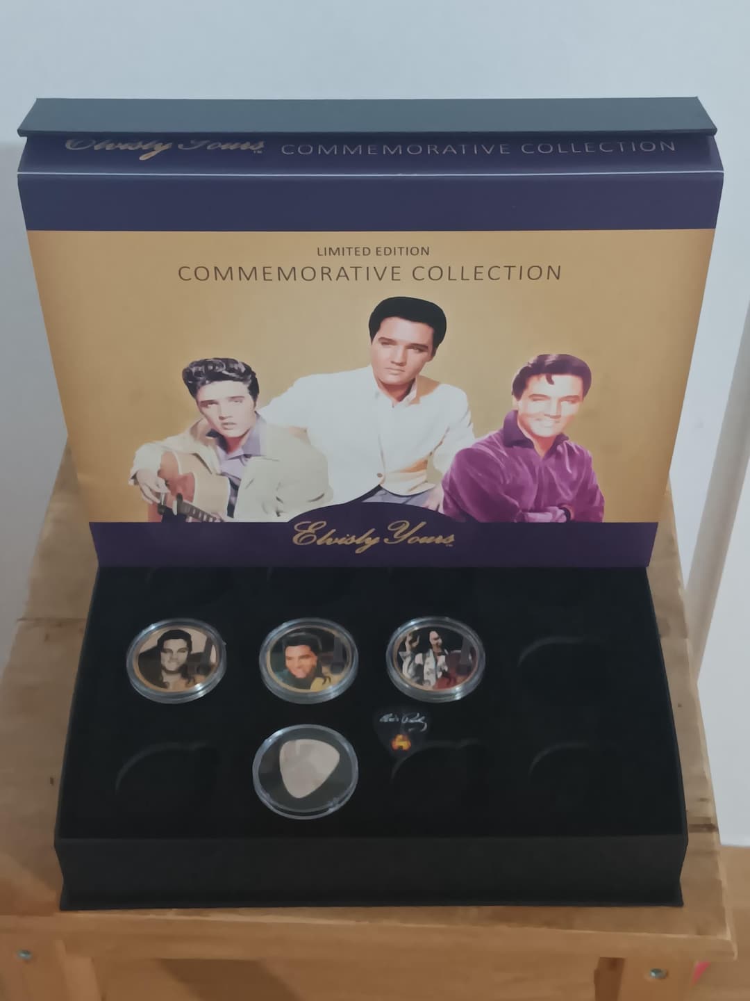 Bundle of New Elvis Presley King of the Rock & Roll 24 Carat Gold ...