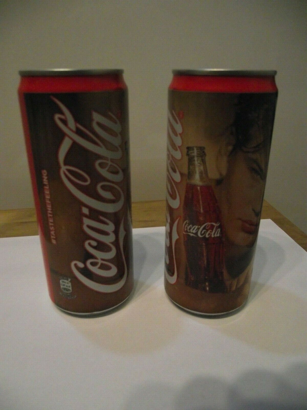 4 Italy Exclusive Coca Cola Zero Cans 4 Different Designs 330 Ml Mint ...