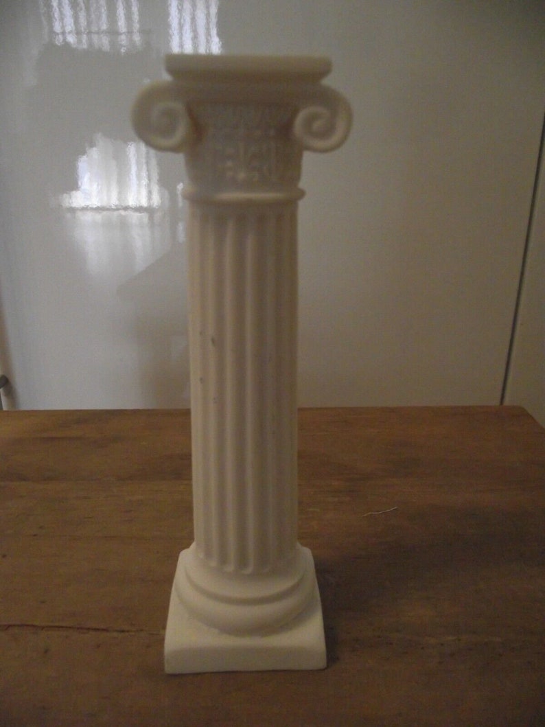 NEW Antique Ancient Greek Roman Style Marble Column Reproduction 16.5 ...