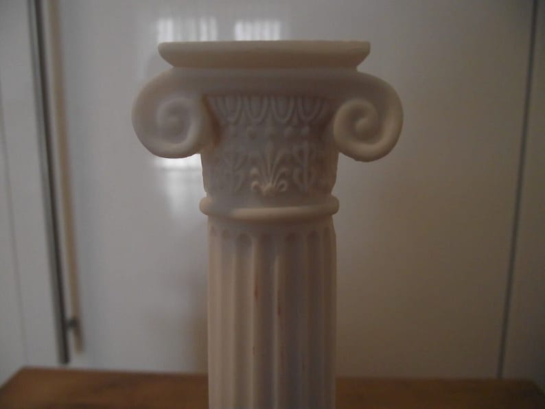 NEW Antique Ancient Greek Roman Style Marble Column Reproduction 16.5 ...