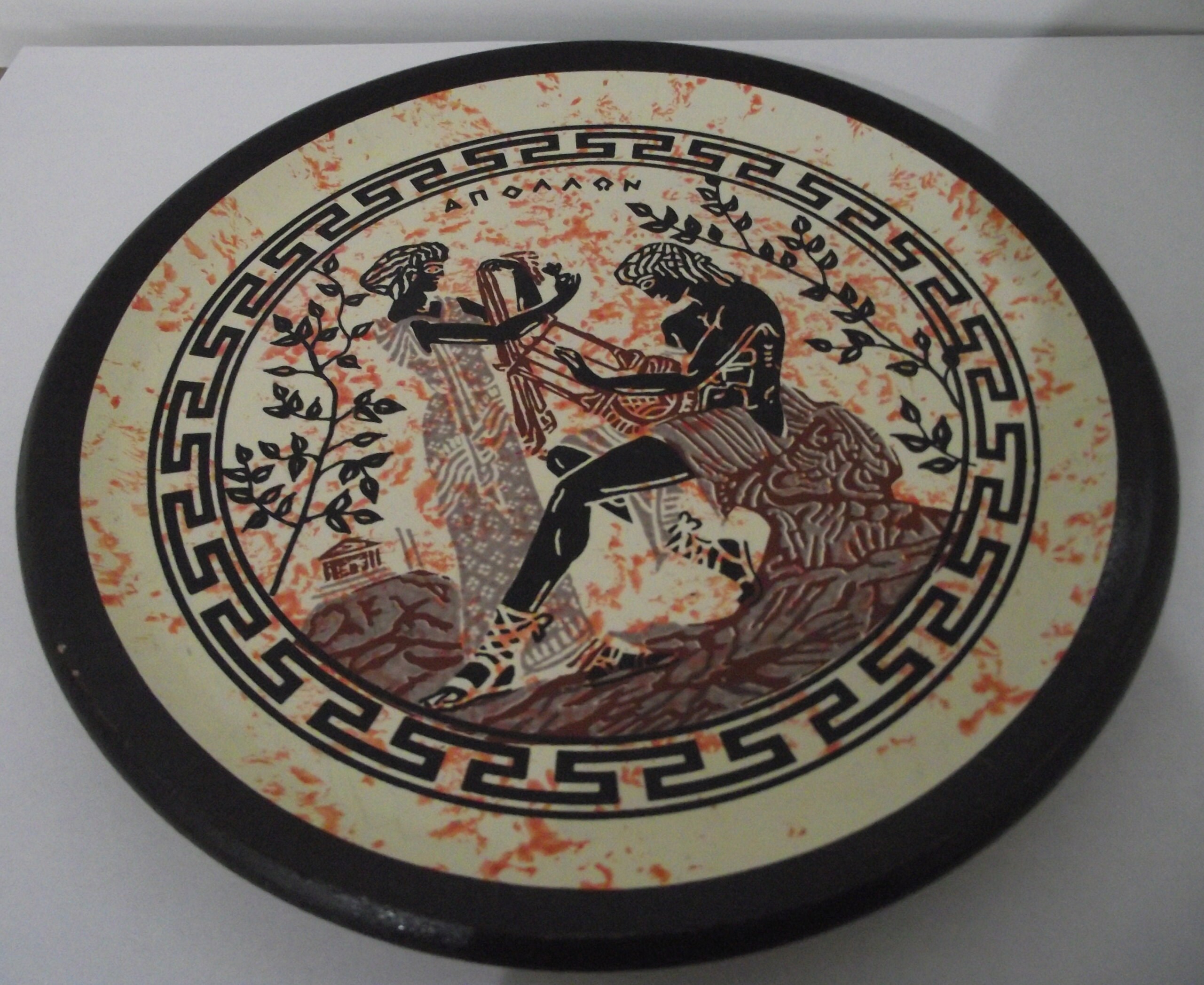 Antique Ancient Traditional Greek Mythology Ceramic Plate 19 Cm ...