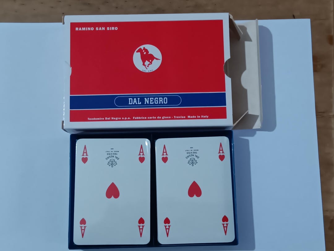 NEW San Siro Ramino Dal Negro Play Cards Playing Cards - Etsy