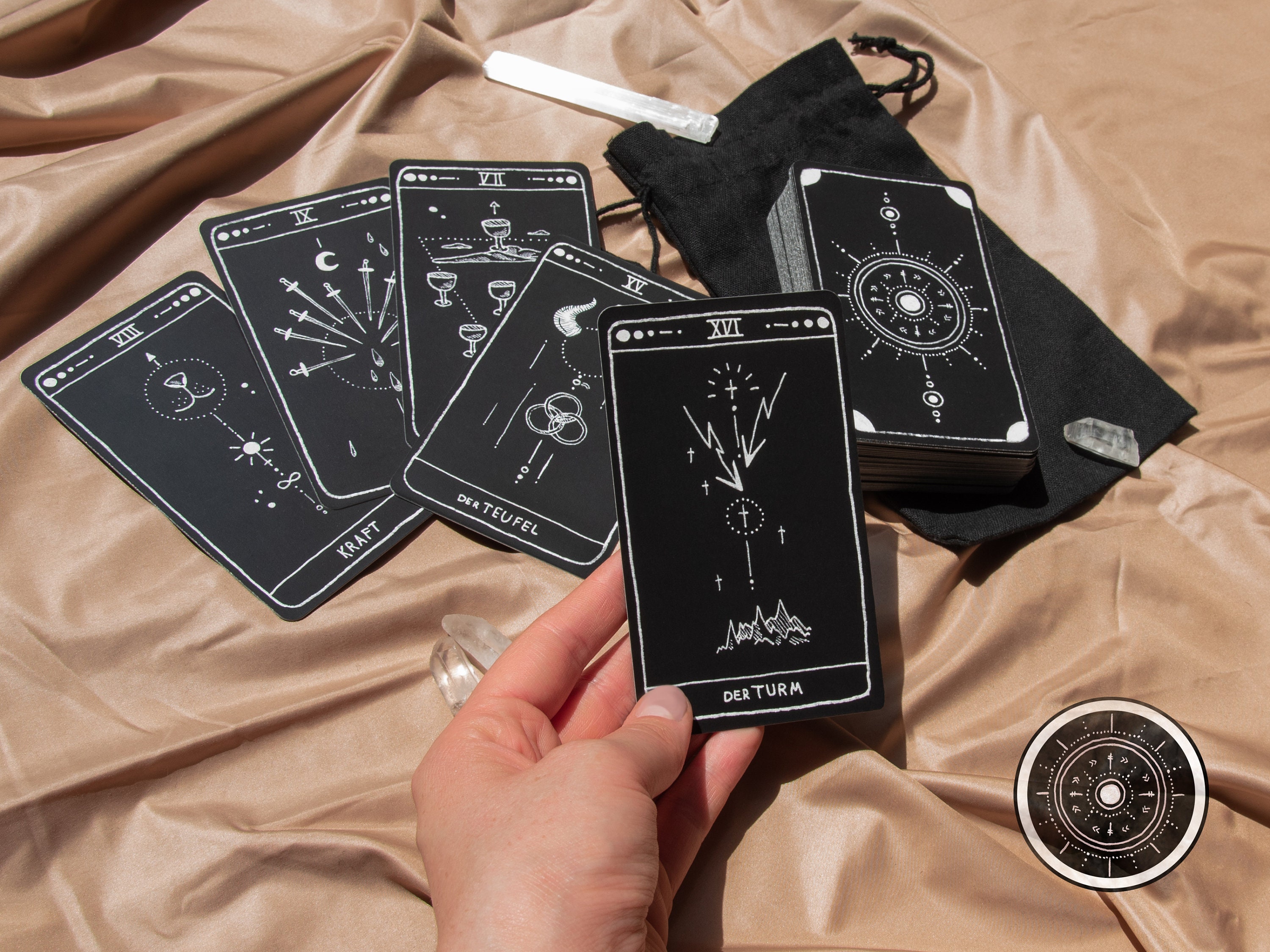 Tarot Deck Inner circle 80 Tarot Cards Set | Etsy