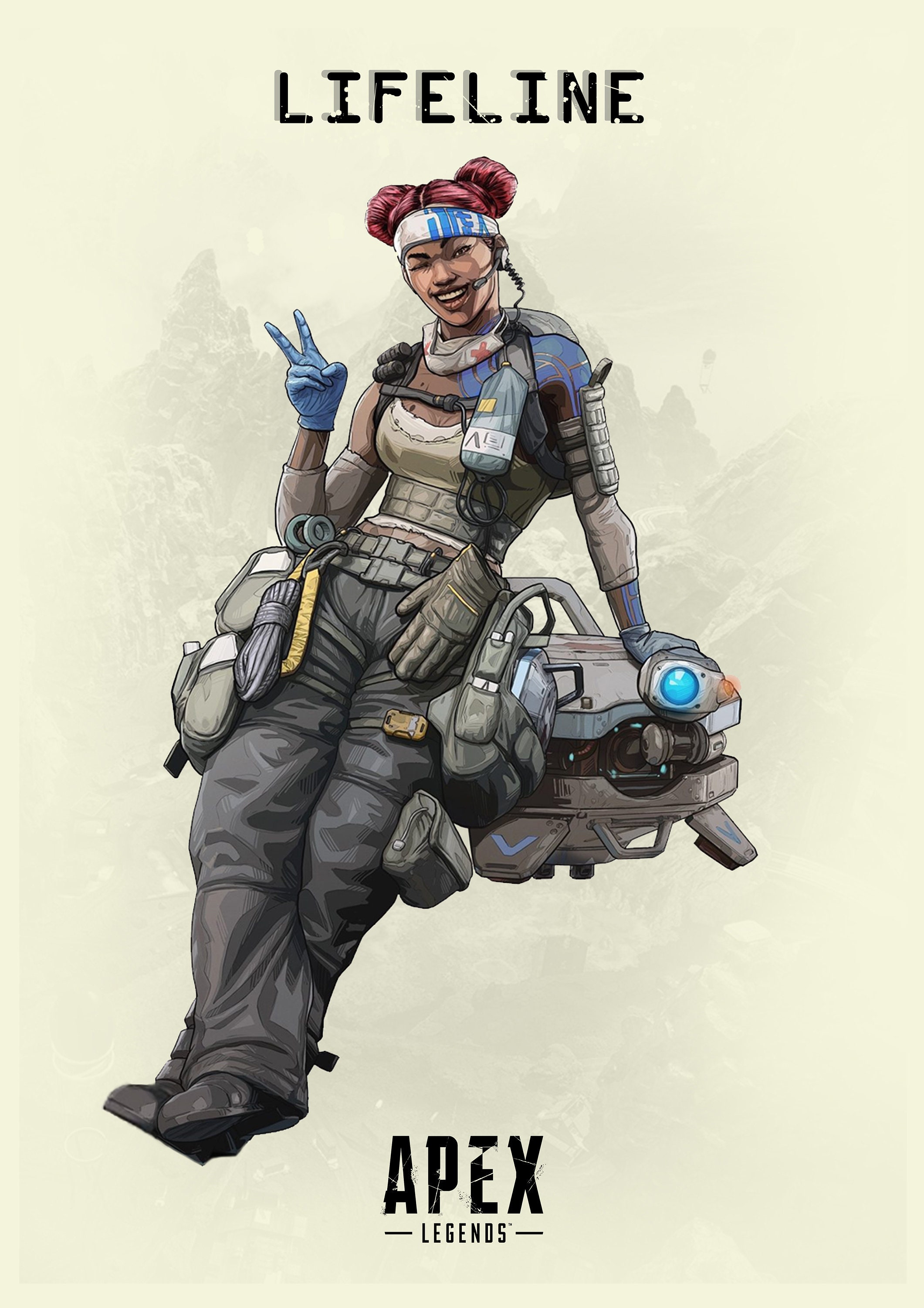 Apex Legends / ALL Characters Of Apex Legends / A4 / 10cm by | Etsy