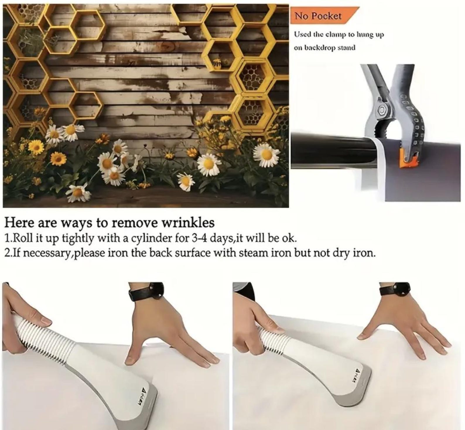 Rustic Honey Comb Backdrop | Perfect for Events | Baby Showers, Parties ...