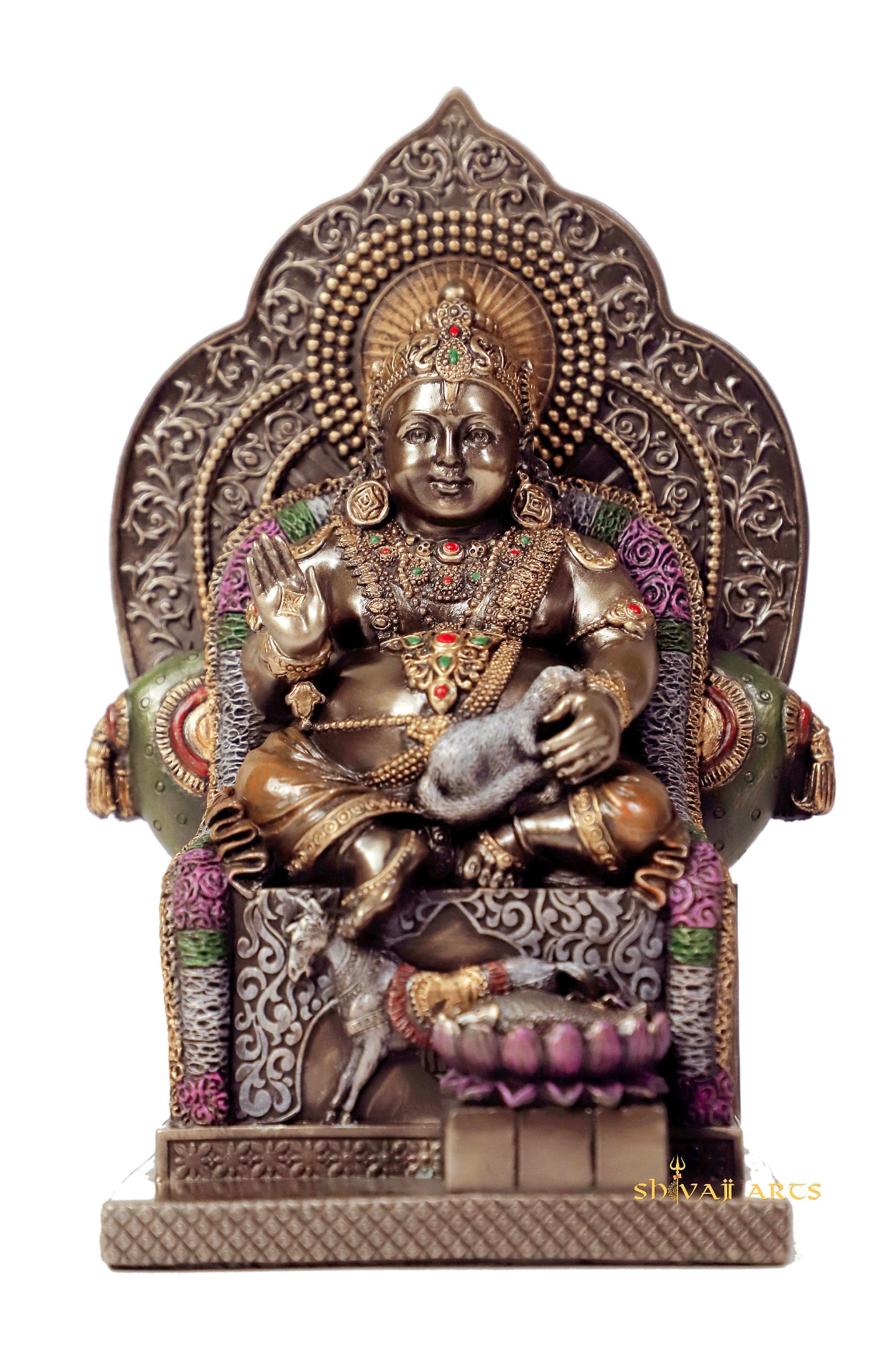 Lord Kuber Statue7.5 inches kuber sculpture kuber idol | Etsy