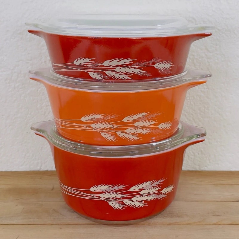 Pyrex Autumn Harvest - Etsy