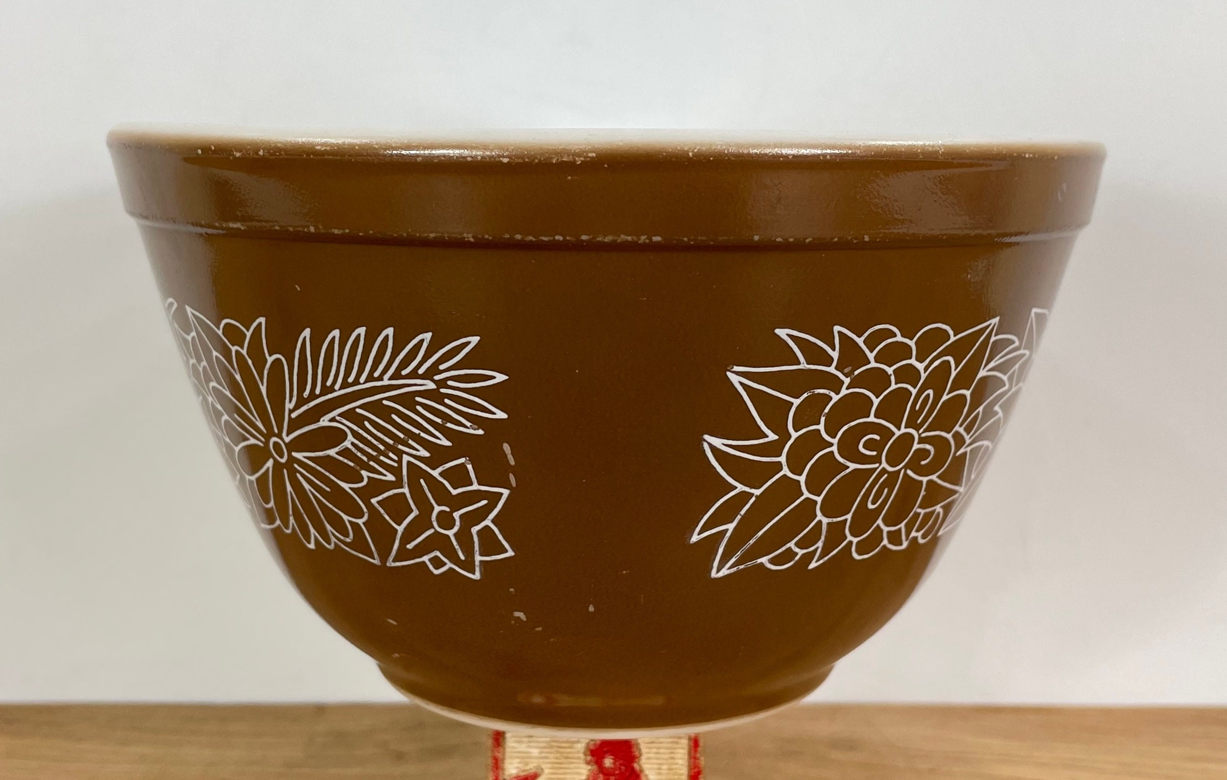 Pyrex Woodland Brown 750 Ml Mixing Bowl 401 - Etsy