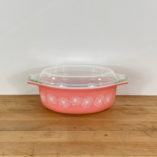Pyrex Daisy Pink - Etsy